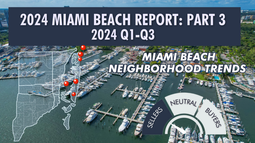 Miami Beach Neighborhood Trends in 2024 Q1 to Q3 David Siddons Group